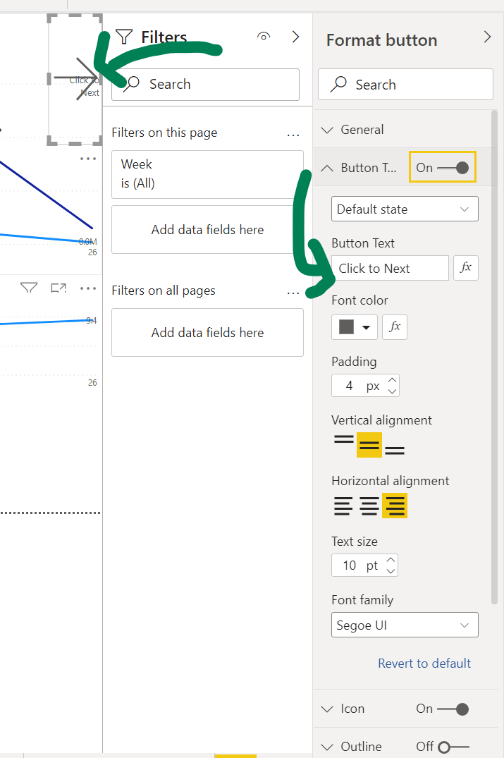 How To Add Text To Button In Power Bi - Read Anime Online