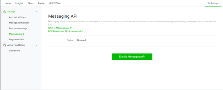 How to Create a Line OA and Connect it to an API – Davoy.tech