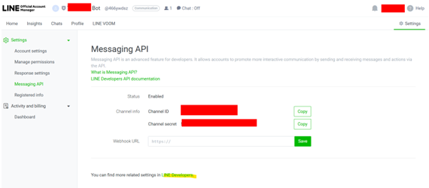 How to Create a Line OA and Connect it to an API – Davoy.tech