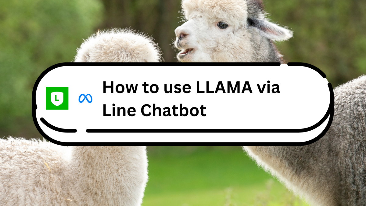 How to use LLAMA via Line Chatbot – Davoy.tech
